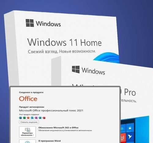 Ключ Windows 10(11) Pro / office 16-21