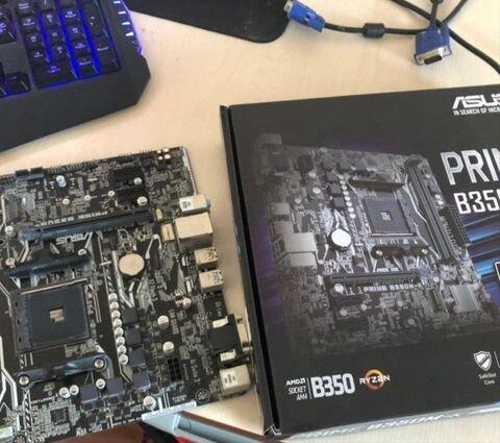 Материнская плата Asus Prime B350M-K