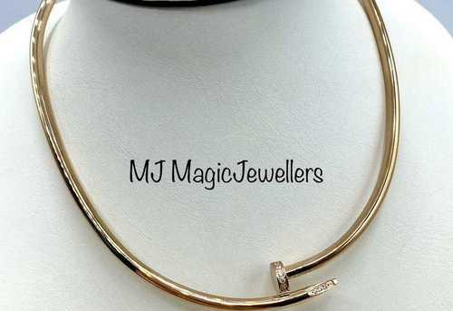 Колье золоторе в стиле Cartier