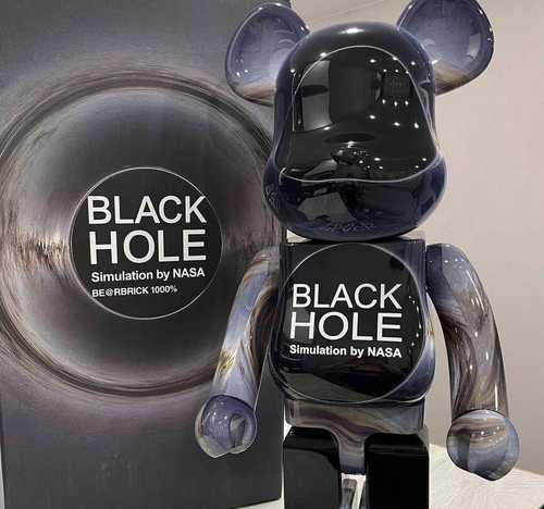 Большая игрушка bearbrick 70cm "Black Hole"