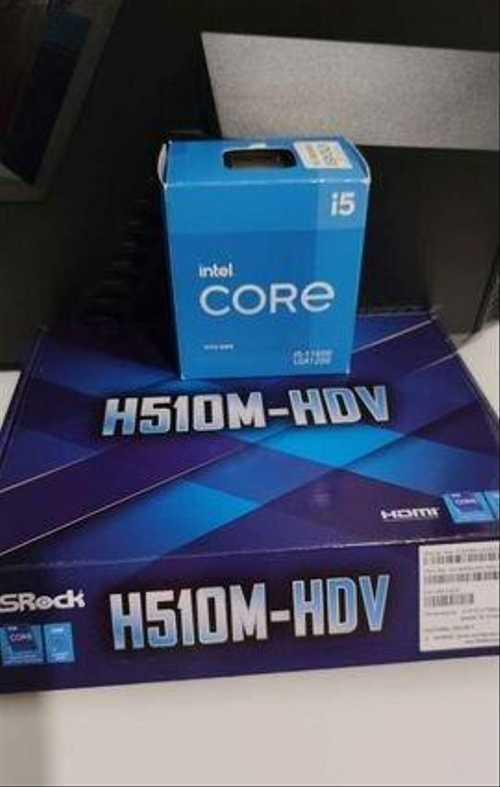 ASRock H510-HDV / i3-10105 box