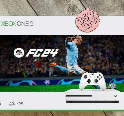 Xbox One 350  игр 8 tb FIFA 24