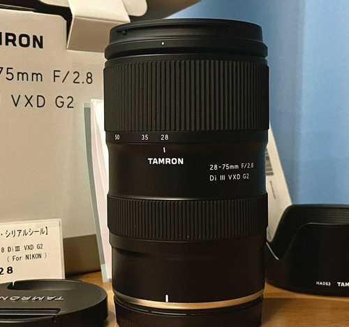 Tamron 28 75mm f 2.8 g2 nikon z