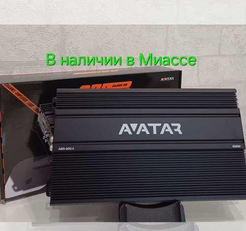 Новый 4х канальный усилитель Avatar ABR-600.4