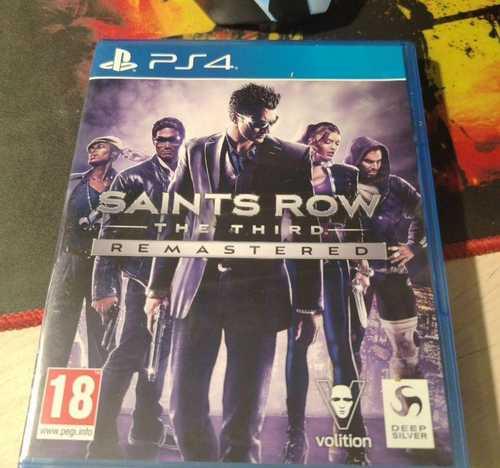 Saints row The third Remastered ps4