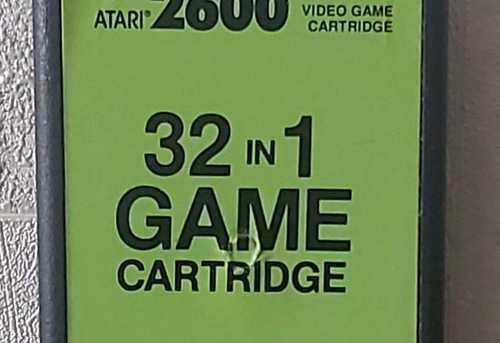 Картридж Atari 2600 (32in1)