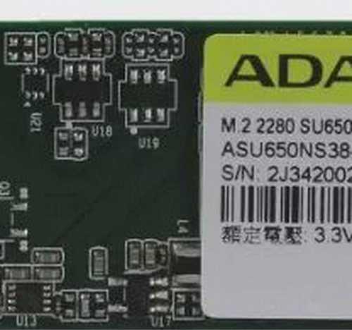 Твердотельный накопитель (SSD) A-data ASU650NS38-480GT-C