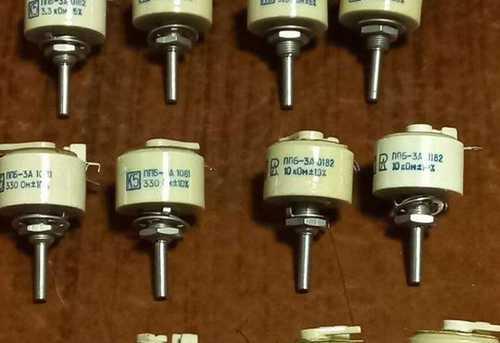 Резисторы переменные проволочные ппб-3а