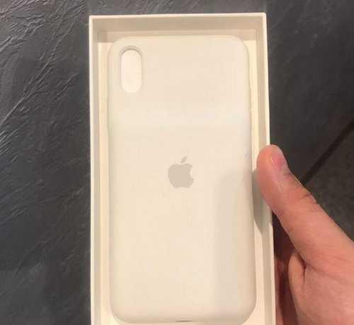 Smart Battery case iPhone xs max (белый)
