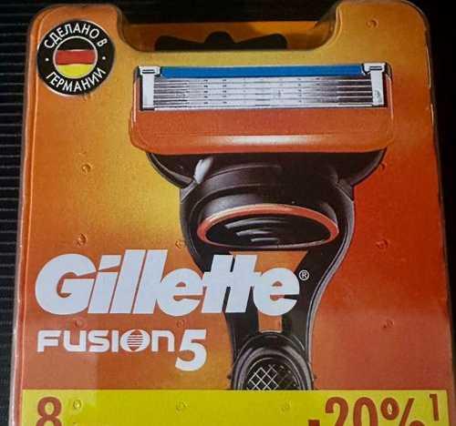 Сменные кассеты для бритья Gillette Fusion5, 8 шт