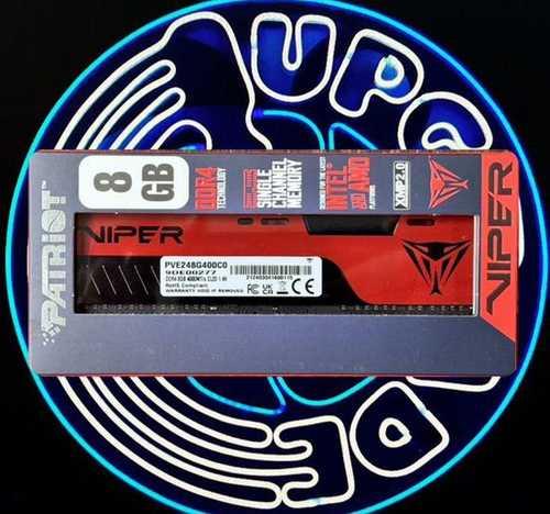 Оперативная память 8Gb DDR4 4000MHz Patriot Viper