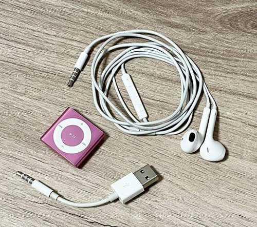 Apple iPod Shuffle 4 и наушники EarPods (Оригинал)
