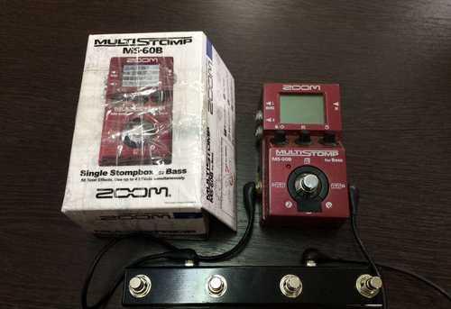 Zoom MS-60B с фут свитчем