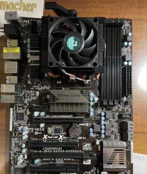 ASRock 990FX Extreme 3, процессор AMD FX-8320