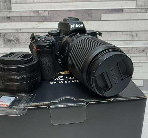 Цифровой фотоаппарат nikon z50 16-50mm kit