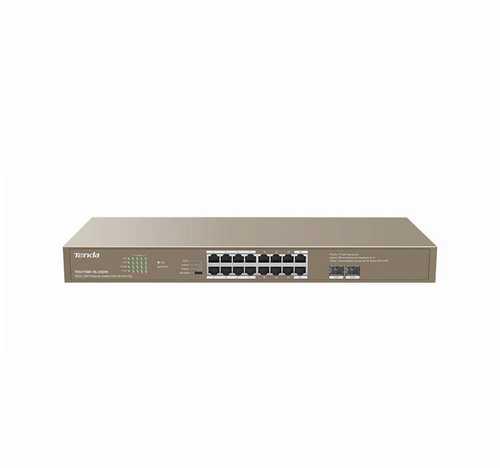 Коммутатор Tenda TEG1118P-16-250W