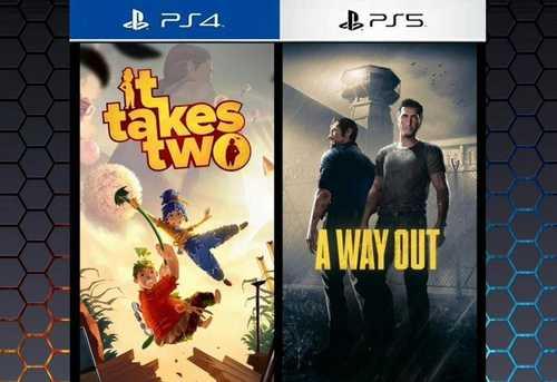 IT Takes Two + A Way Out PS4 & PS5