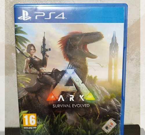 Диск Ark Survival Evolved PS4