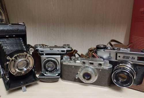 Раритет фотоаппараты stelo, фэд, compur rapid