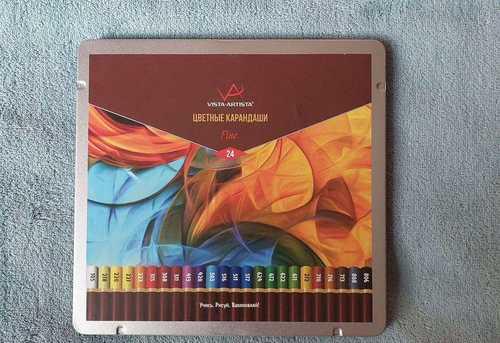 Набор цветных карандашей Vista Artista 24шт
