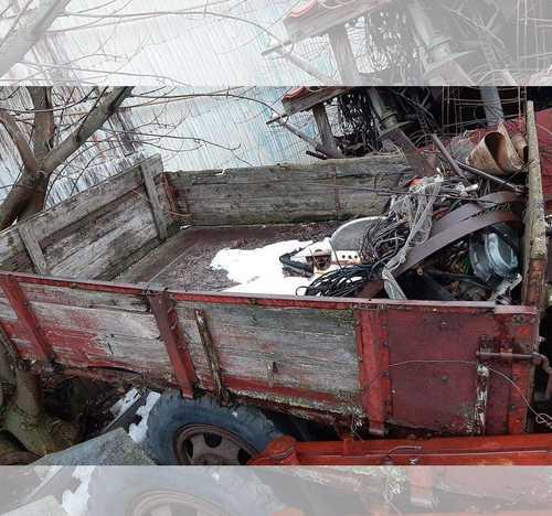 Полуприцеп бортовой УАЗ 749, 1985