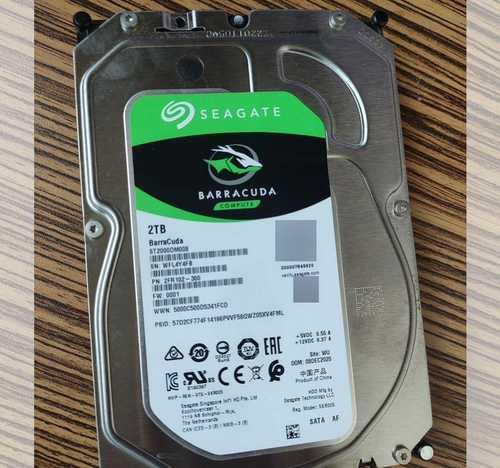 Жёсткий диск Seagate 2Tb 3.5" SATA