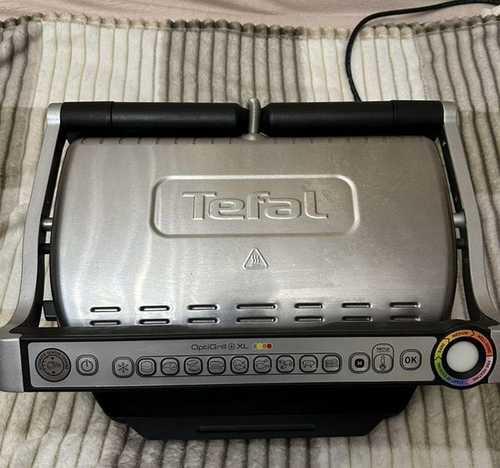 Гриль Tefal Optigrill+ XL GC722D34, стальной