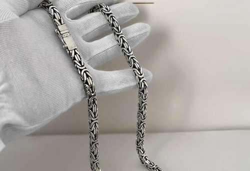 Серебряная цепь Лисий хвост 130грамм