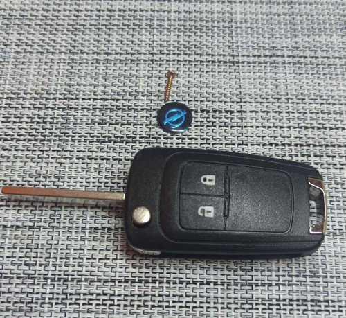 Корпус ключа Opel Опель 2 кнопки