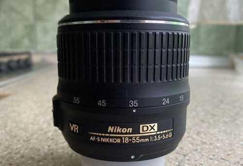 Объектив Nikon DX AF-S nikkor 18-55mm 1:3.5-5.6G