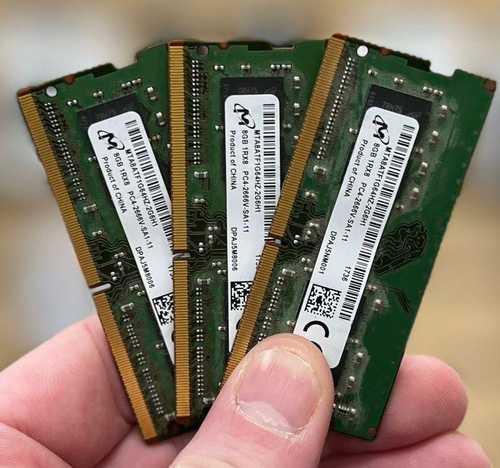 Оперативная память SO-dimm DDR4 8Gb(Mhz 2666)