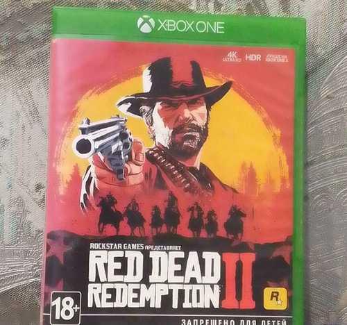 Red Dead Redemption 2 xbox one диск