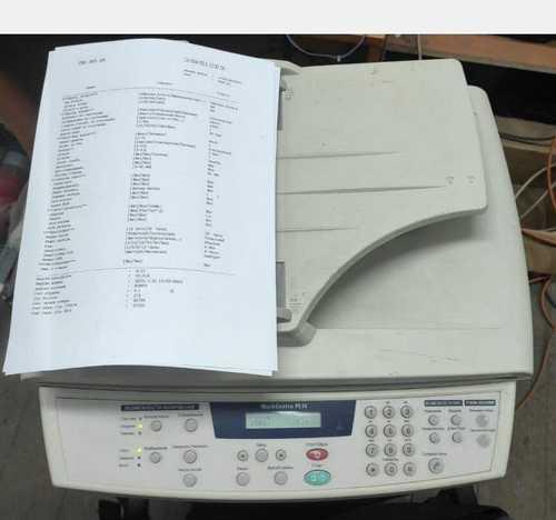 Мфу xerox workcentre pe16