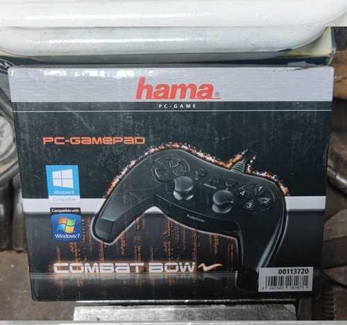 Джойстик геймпад Hama Combat Bow PC USB