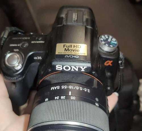 Зеркальный фотоаппарат Sony Alpha a35