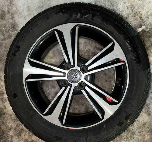 Литые диски R16 4x100 с резиной goodyear