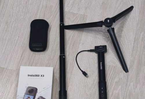 Insta 360 one x3 экшн камера