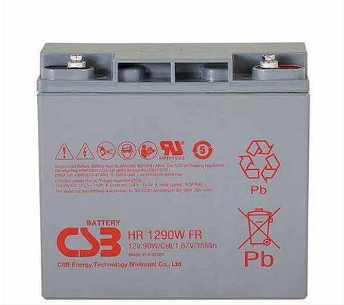 Аккумулятор CSB HR1290W новый