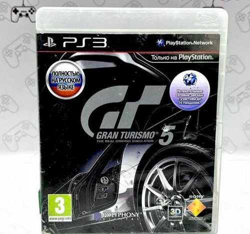 Gran Turismo 5 PS3 (без мануала, resale)