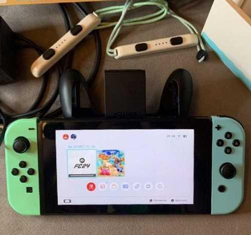 Nintendo switch rev 2  карта памяти 64gb