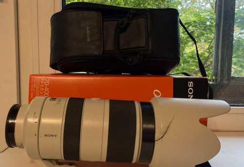 Sony 70-400mm F4-5,6 C SSM II