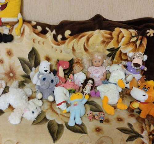 Мягкие игрушки пакетом