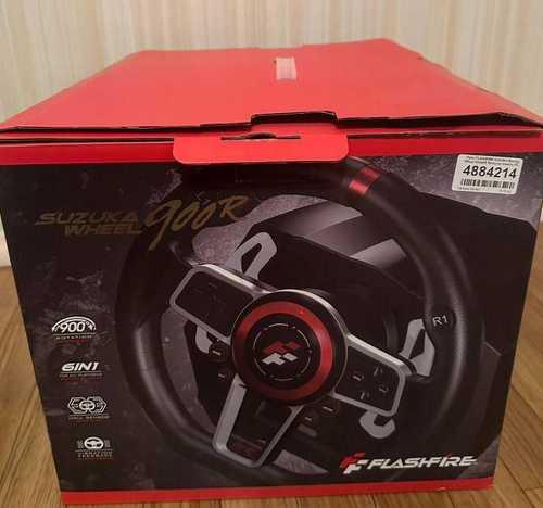 Руль FlashFire Suzuka Racing Wheel ES900R черный