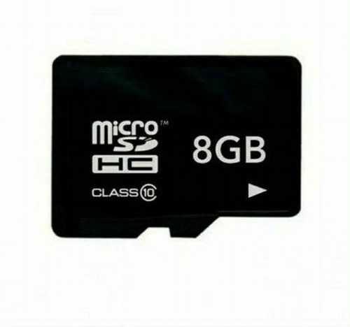 Карта памяти MicroSD 8 гб