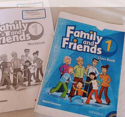 Учебник и тетрадь family and friends 1 class