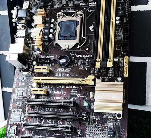 Материнская плата asus LGA1150 Z87-K