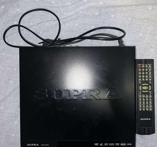 Dvd плеер supra