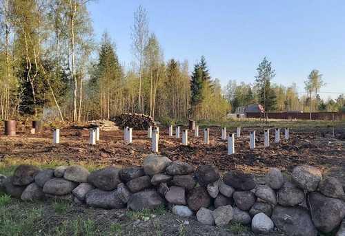 Жб сваи. Фундамент на жб сваях под ключ