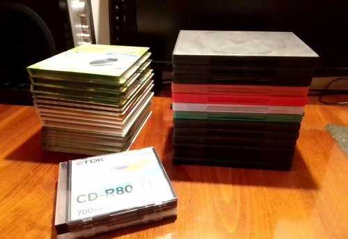 Коробки для CD и DVD дисков
