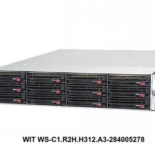 Сервер Supermicro WIT WS-C1.R2H.H312.A3-284005278
